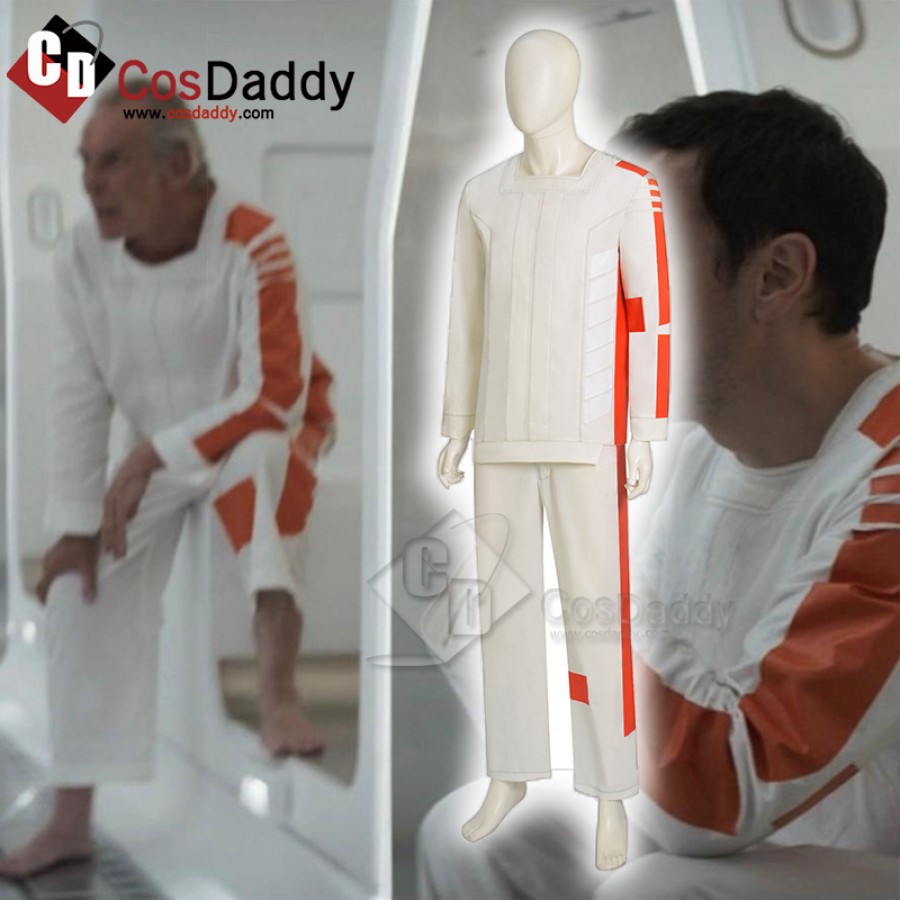 Star Wars Cassian Andor Prison Uniform Cosplay Costume Halloween Party Suit 2640